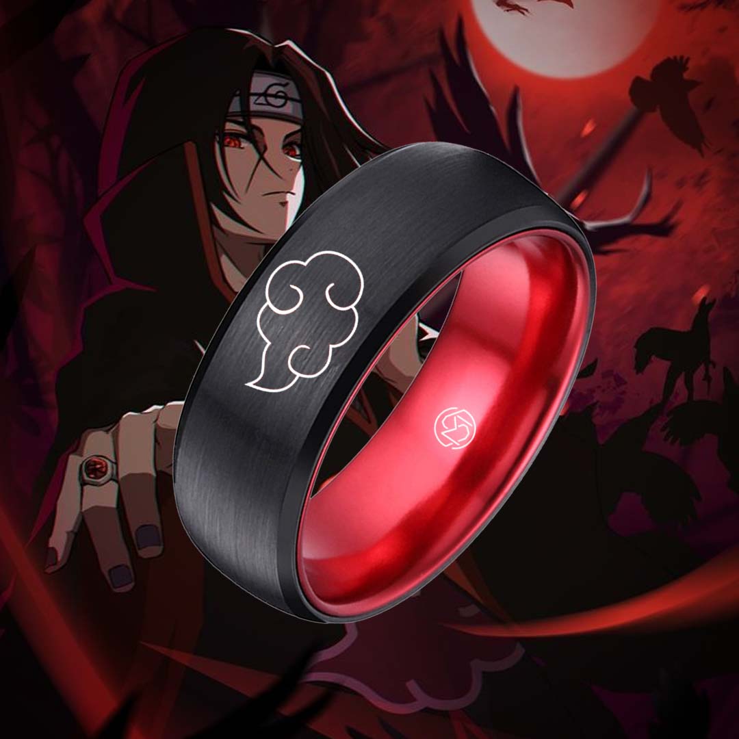 Akatsuki Cloud Tungsten Ring – MugenSense