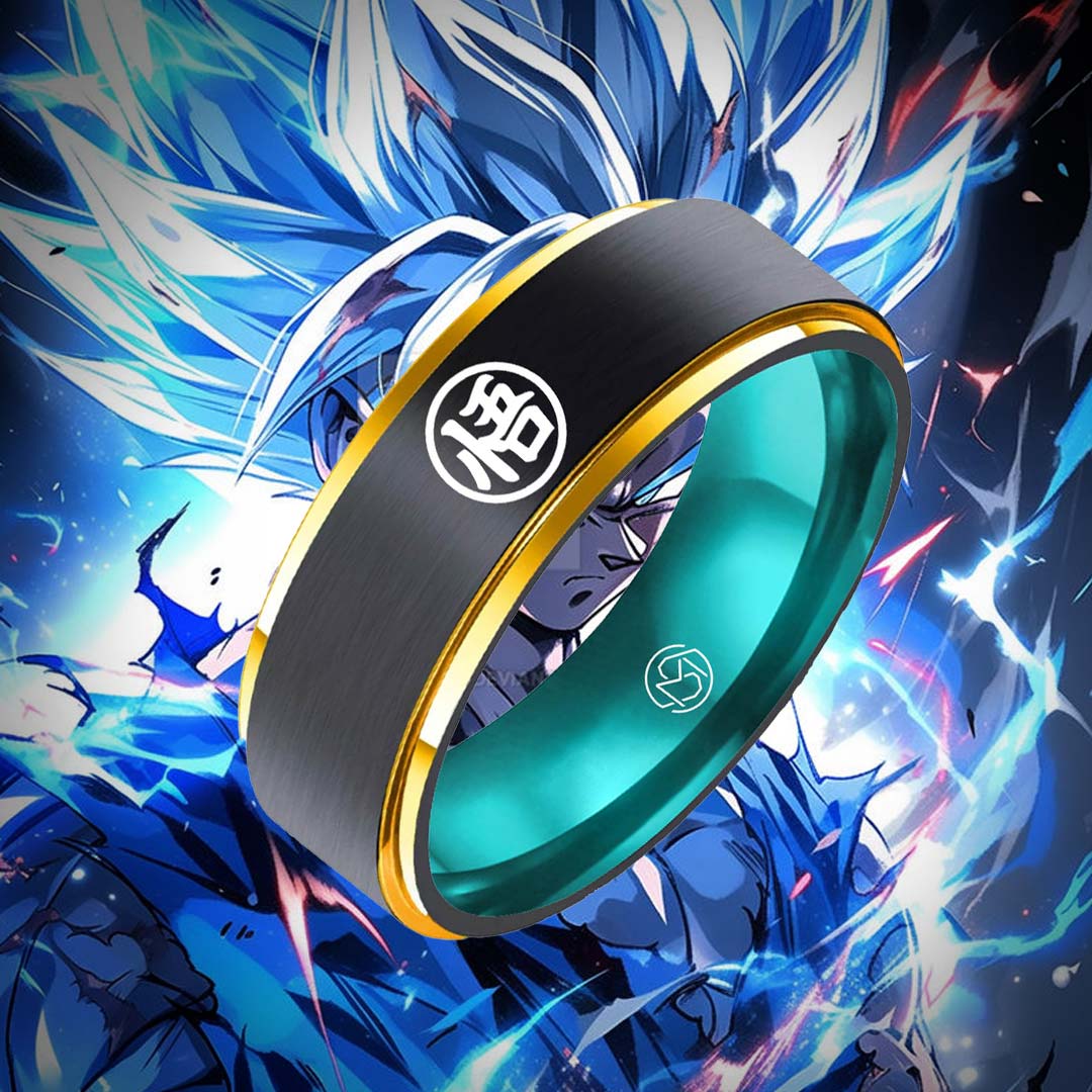 DBZ Ultra Instinct Tungsten Ring – MugenSense
