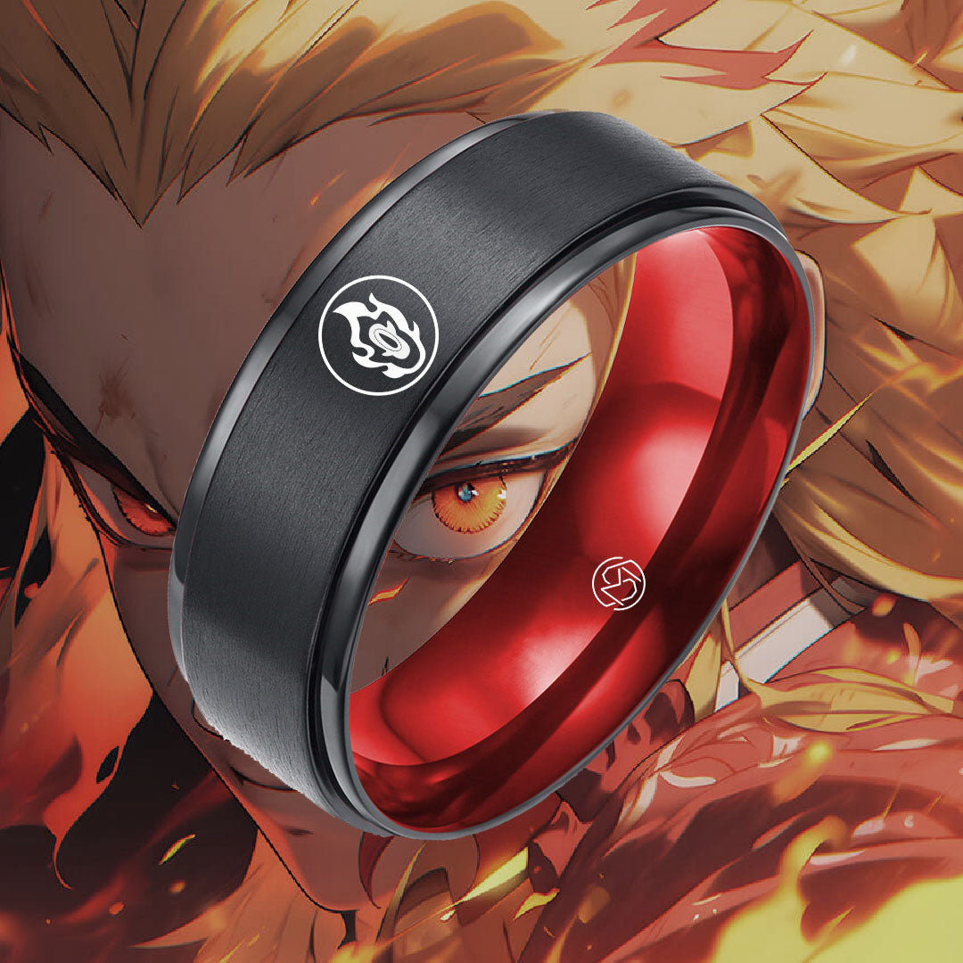 Kyojuro Rengoku Tungsten Ring – MugenSense