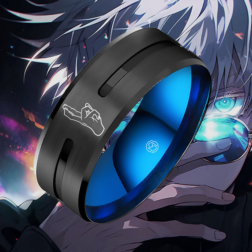 Jujutsu Kaisen Pendant + Satoru Gojo Ring [Tungsten] – MugenSense